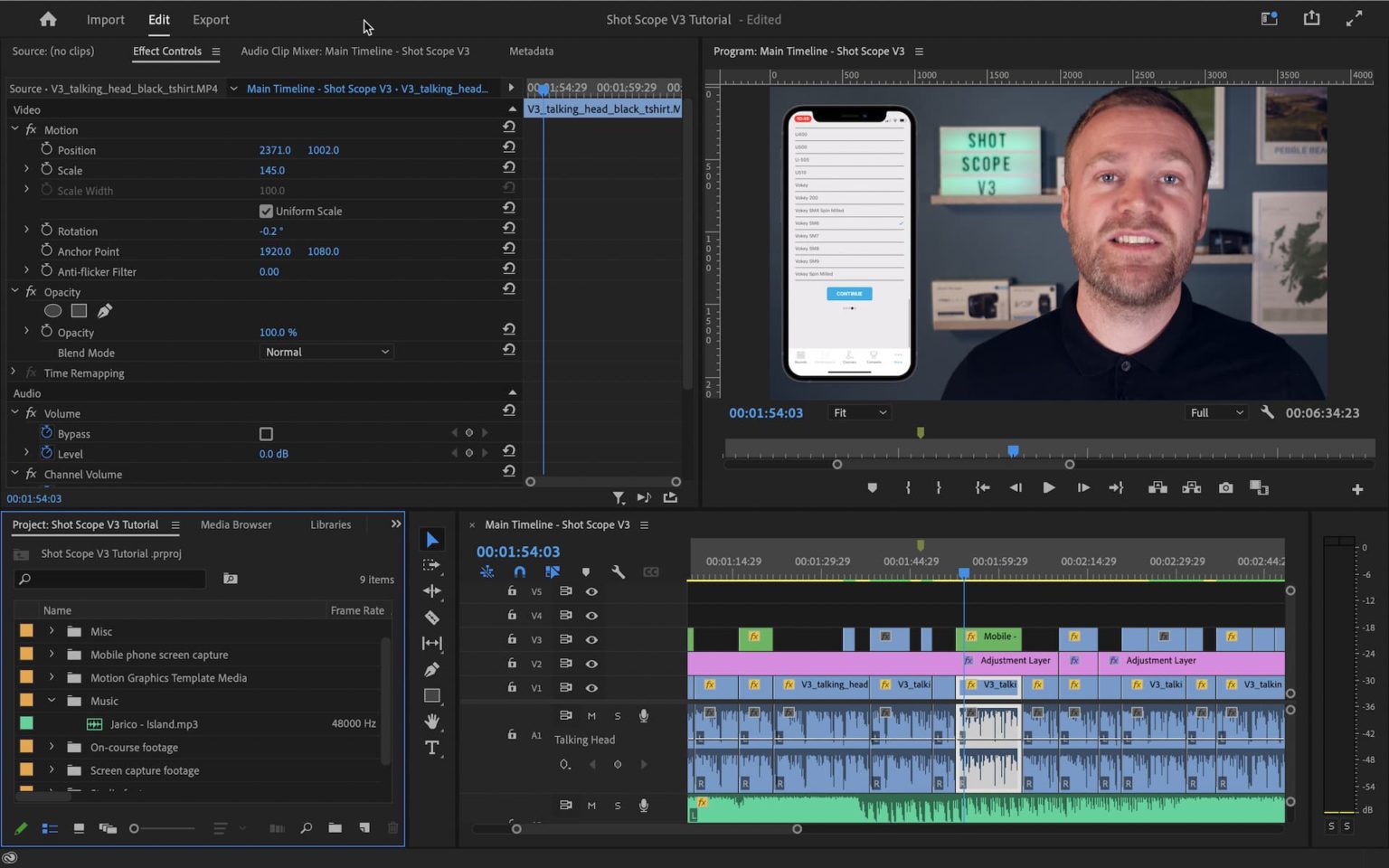 Behind the scenes: Producing video tutorials for Shot Scope